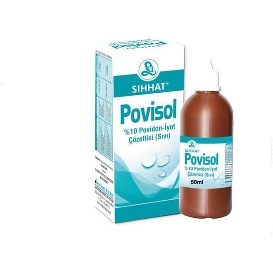 Sıhhat Pharma Povisol 50ml %10 Povidon İyot Çözeltisi Fiyatı