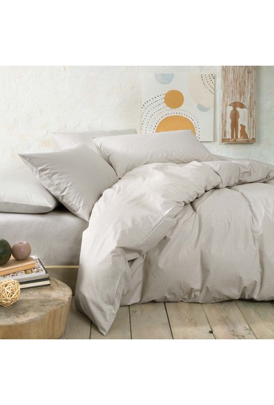 Yataş Bedding Linea Ranforce Nevresim Takımı (Çift Kişilik Xl) - Bej