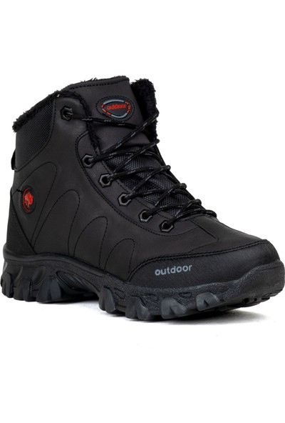 Ghattix Burne Su Kar Kış Kışlık Sıcak Erkek Bot Ayakkabı