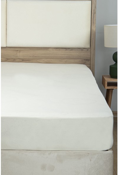 Dofi Çift Kişilik Bej Çarşaf