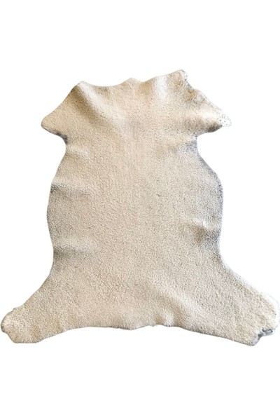 Ln-Leather Gerçek Koyun Postu Kısa Tüylü Beyaz 80 x 50 cm