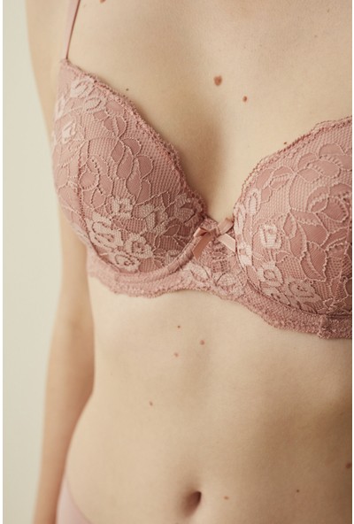 Penti Gül Kurusu Pureness Wire Lace Sütyen Penti Gül Kurusu Pureness Wire Lace Sütyen