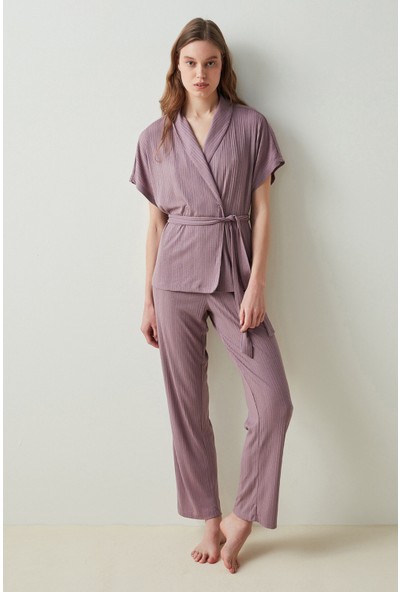 Penti Lila Good Times Pijama Takımı Penti Lila Good Times Pijama Takımı