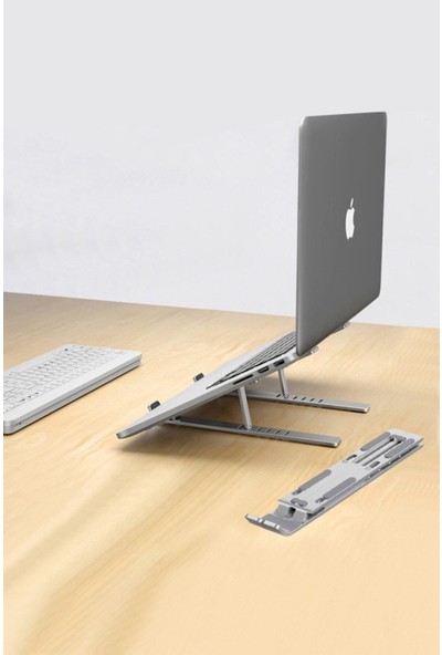 Mobitell Alüminyum Seviye Ayarlı Laptop Notebook Yükseltici Mobitell Alüminyum Seviye Ayarlı Laptop Notebook Yükseltici
