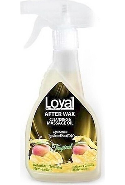 Loyal Ağda Masaj Yağı Tropikal 525ML Loyal Ağda Masaj Yağı Tropikal 525ML