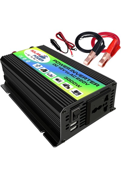 Solar Power Zirveleri Güç 3000 W Modifiye Sinüs Invertör Yüksek Solar Power Zirveleri Güç 3000 W Modifiye Sinüs Invertör Yüksek