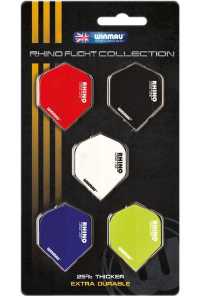 Winmau Rhino Dart Flight Collection