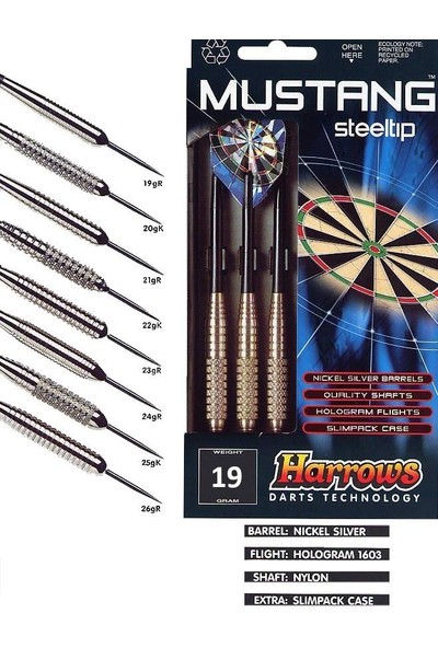 Harrows Mustang 19 gr Dart Oku