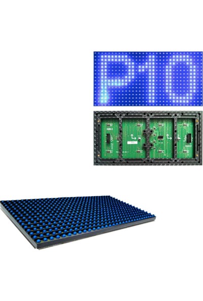 LEDWELL LED Panel P10 Mavi 16X32CM