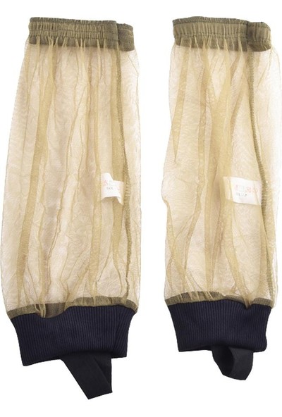 Ayak Bacak Örtüsü Mesh Anti-Sivrisinek Balıkçılık Kamp Açık Ordu Yeşil