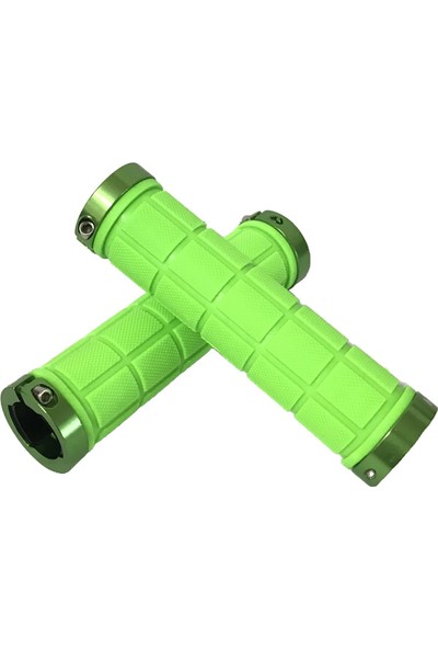 Mtb Bisiklet Kolu Sapları 22.2mm, Dağ Yol Bisikleti Gidon Sapları Kaymaz Yeşil Mtb Bisiklet Kolu Sapları 22.2mm, Dağ Yol Bisikleti Gidon Sapları Kaymaz Yeşil
