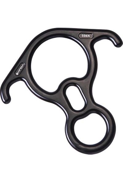 Kaya Ağacı Tırmanma Şekil 8 Descender 50KN Yokuş Aşağı Rappelling Koru Donatmak Kaya Ağacı Tırmanma Şekil 8 Descender 50KN Yokuş Aşağı Rappelling Koru Donatmak