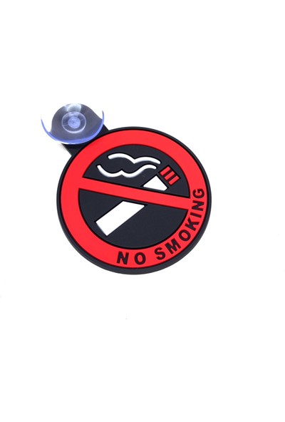 HLD Vantuzlu No Smoking Yazılı Dekor