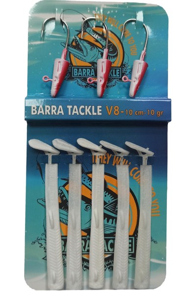 Barra Tackle V8 10CM 10GR - Uv White Barra Tackle V8 10CM 10GR - Uv White
