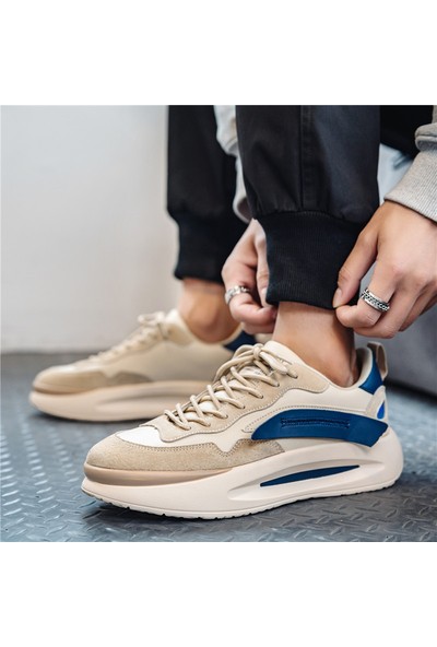 KIN Kum Renk Sneakers Kaymaz Erkek (Yurt Dışından)