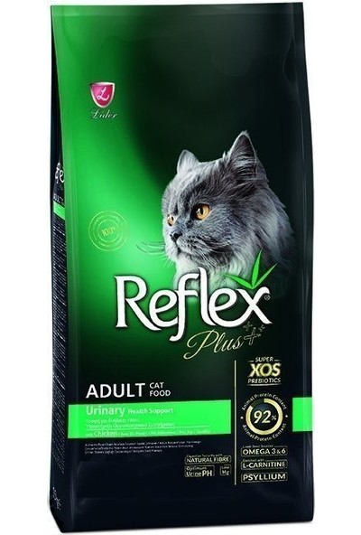 Reflex Plus Urinary Tavuklu Üriner Sistem Destekleyici Yetişkin Kedi Maması 1.5 kg Reflex Plus Urinary Tavuklu Üriner Sistem Destekleyici Yetişkin Kedi Maması 1.5 kg