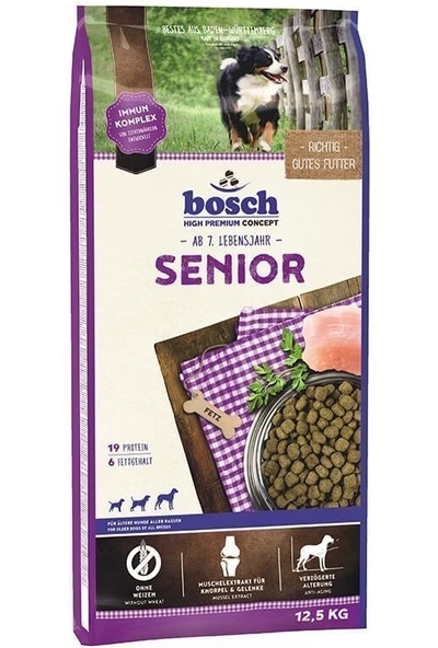 Bosch Senior Yaşlı Köpek Maması 12.5 kg Bosch Senior Yaşlı Köpek Maması 12.5 kg