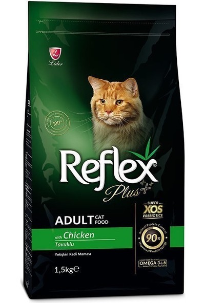 Reflex Plus Tavuklu Yetişkin Kedi Maması 1.5 kg Reflex Plus Tavuklu Yetişkin Kedi Maması 1.5 kg
