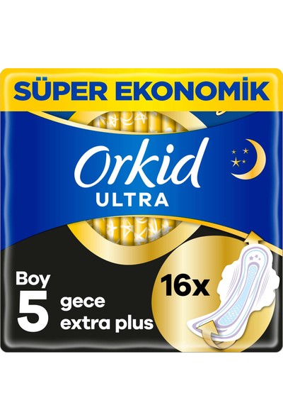 Orkid Ultra Gece Extra Plus 16 Ped Orkid Ultra Gece Extra Plus 16 Ped