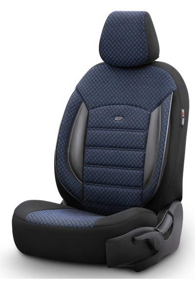 Otom Sport Plus Ekstra Destekli Özel Dokulu Oto Koltuk Kılıfı Mavi
