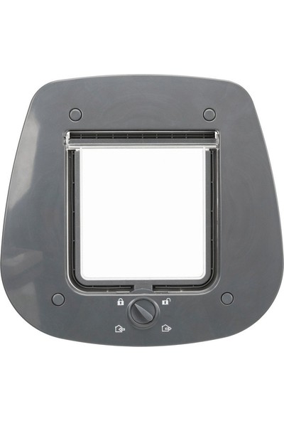 Trixie Kedi Kapısı, Cam Için, 27 x 26cm, Gri