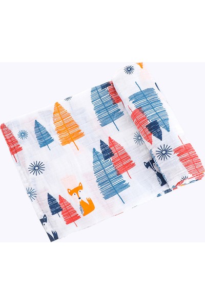 Xkids Pamuklu Çift Katlı Kundak (Yurt Dışından)