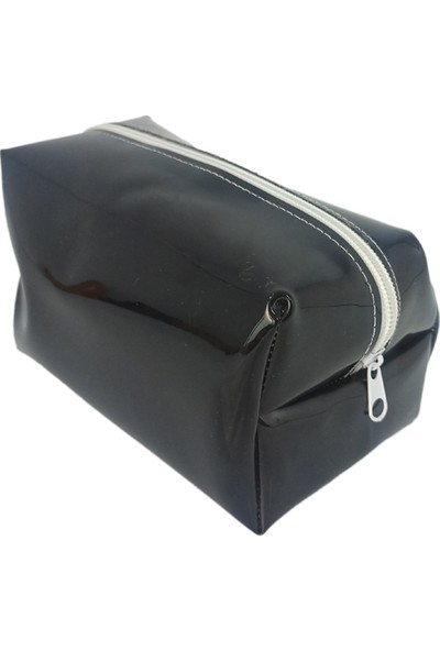 Dinamik Ticaret Şeffaf Siyah Renkli Makyaj Çantası