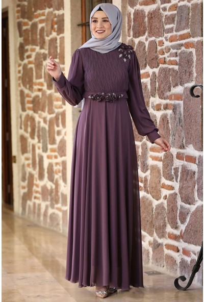 Defne Abiye Lavanta Amine Hüma