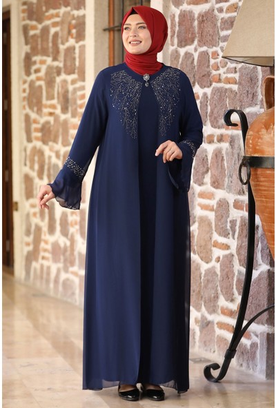 Neşe Abiye Lacivert Neşe Abiye Lacivert