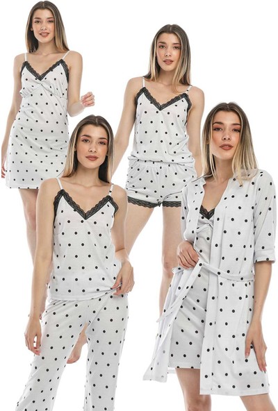 Pembishomewear Oslo Sahar 5 Li Ultrasoft Pijama Seti Pembishomewear Oslo Sahar 5 Li Ultrasoft Pijama Seti