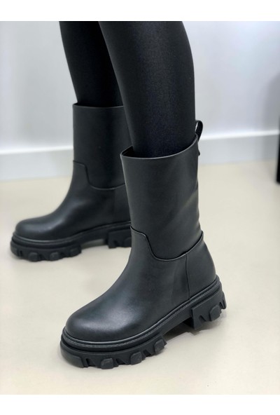 Lizel Herta Siyah Renk Kadın Bot