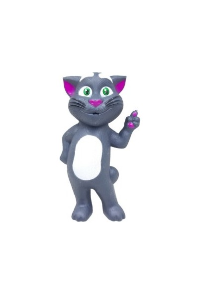 Asımoğlu Konuşan Kedi Tom Ses Kaydeden Müzikli 23 cm Oyuncak Konuşan Kedi Asımoğlu Konuşan Kedi Tom Ses Kaydeden Müzikli 23 cm Oyuncak Konuşan Kedi