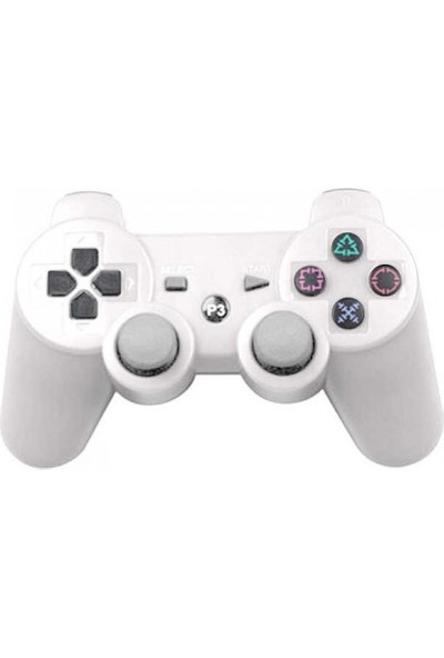 Dolia Playstation 3 Double-Shock Oyun Kolu Beyaz Dolia Playstation 3 Double-Shock Oyun Kolu Beyaz