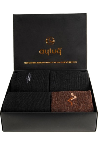 Socksmax Erkek 4 Çift Kutulu Termal Kışlık Soket Çorap