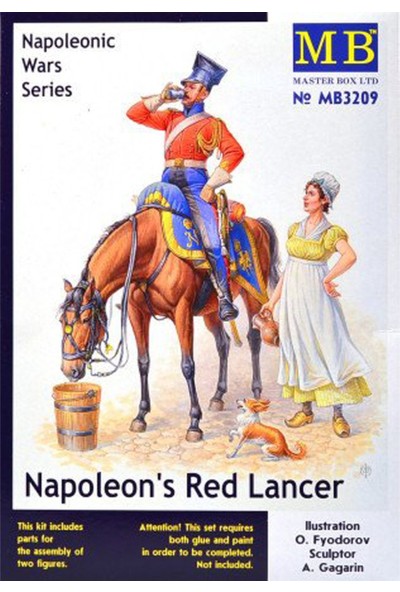 Master 3209 1/32 Napoleon's Red Lancer, Napoleonic Wars S Master 3209 1/32 Napoleon's Red Lancer, Napoleonic Wars S