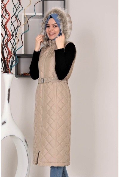 Ebrulimm Nisaca Selanik Örgü Düğme Kapamalı Kapüşonlu Tesettür Triko Uzun Hırka | Bej Ebrulimm Nisaca Selanik Örgü Düğme Kapamalı Kapüşonlu Tesettür Triko Uzun Hırka | Bej