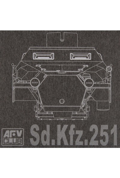 Afv Club AC35005 1/35 Sd. KFZ.251 - Transparan Periskop - Afv Club AC35005 1/35 Sd. KFZ.251 - Transparan Periskop -