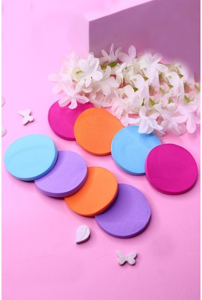 Iman Of Noble 8'li Renkli Yuvarlak Makyaj Süngeri