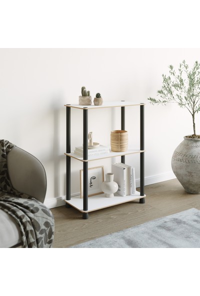 Ata Home Çok Amaçlı 2 Raflı Ahşap Modern Dekoratif Kitap Dosya Ev Ofis Rafı Ata Home Çok Amaçlı 2 Raflı Ahşap Modern Dekoratif Kitap Dosya Ev Ofis Rafı