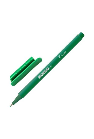 Kores K-Liner Fineliner Kalem -Yeşil 0,4mm Kores K-Liner Fineliner Kalem -Yeşil 0,4mm