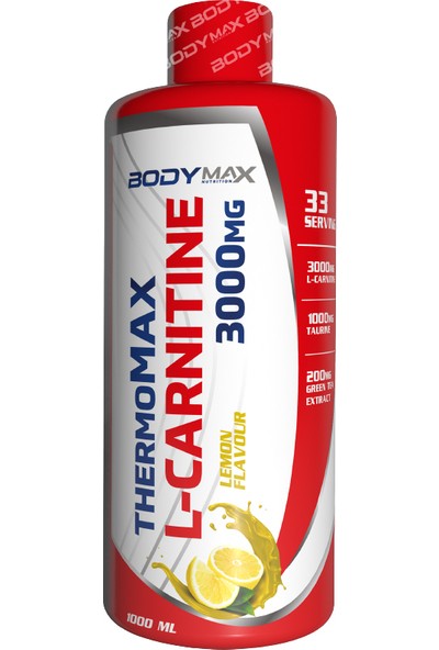 PowerTech ThermoMax L-Carnitine 1000 Ml Limon Aromalı Thermogenic L-Carnitine PowerTech ThermoMax L-Carnitine 1000 Ml Limon Aromalı Thermogenic L-Carnitine