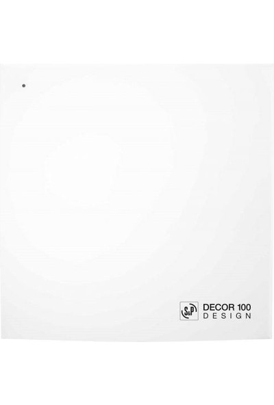 Soler&Palau S&p Decor 100 C Desıgn Tuvalet Banyo ve Mutfak Aspiratörü Soler&Palau S&p Decor 100 C Desıgn Tuvalet Banyo ve Mutfak Aspiratörü