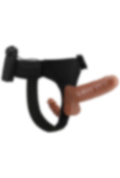 Lilitu Shop 16 Cm Belden Bağlamalı Çift Taraflı Yeni Nesil Titreşimli Strapon Dildo Lilitu Shop 16 Cm Belden Bağlamalı Çift Taraflı Yeni Nesil Titreşimli Strapon Dildo