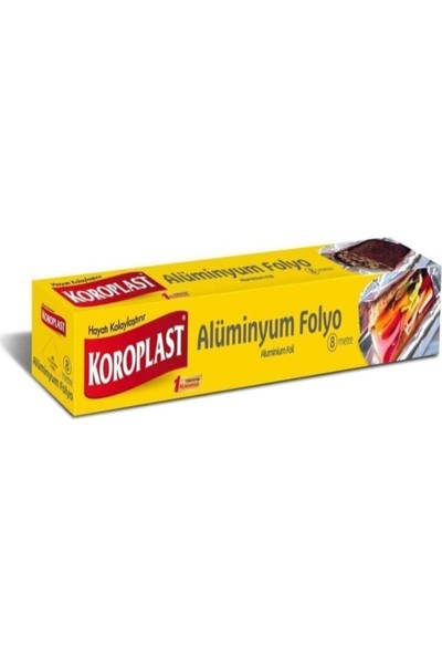 Koroplast Alüminyum Folyo 8 mt