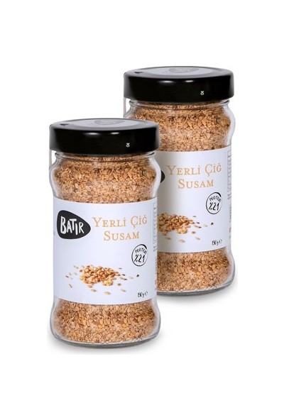 Batır Yerli Çiğ Susam 2 x 190 gr