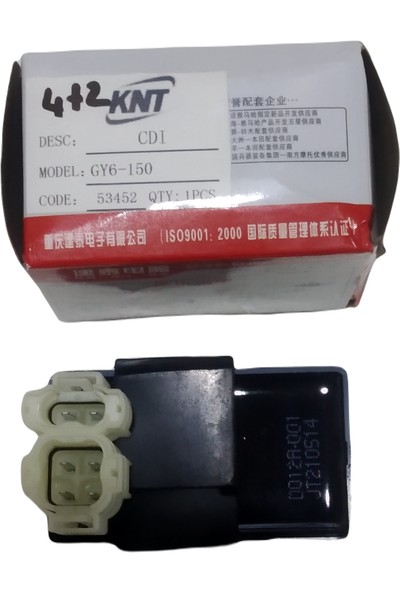 KNT Scooter 125 150 Cdı Beyin Çift Soket 4+2 Fişli KNT Scooter 125 150 Cdı Beyin Çift Soket 4+2 Fişli