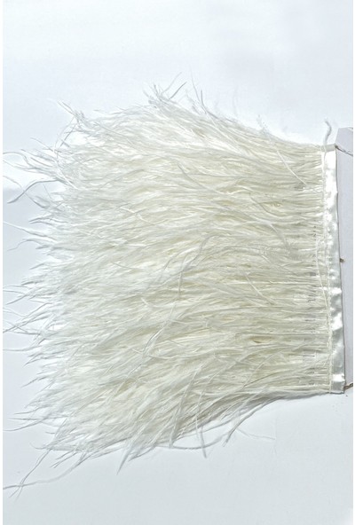 Hayalperest Boncuk Kırık Beyaz Deve Kuşu Tüyü 1 mt Hayalperest Boncuk Kırık Beyaz Deve Kuşu Tüyü 1 mt