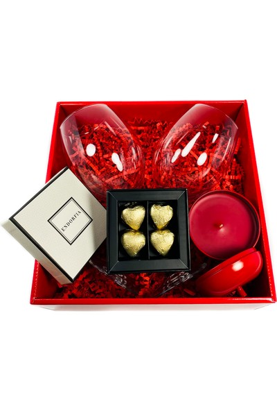 Lovesome Red Passion - Sevgililer Günü/doğum Günü/kutlama Için Hediye Kutusu Lovesome Red Passion - Sevgililer Günü/doğum Günü/kutlama Için Hediye Kutusu