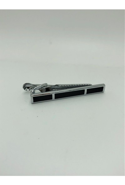 Yage 4,5 cm Siyah Kravat Iğnesi 4517 Yage 4,5 cm Siyah Kravat Iğnesi 4517