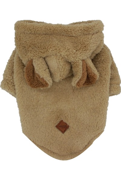 Pawstar Bej Kulaklı Sweat Kedi Köpek Sweati Kedi Köpek Kıyafeti Pawstar Bej Kulaklı Sweat Kedi Köpek Sweati Kedi Köpek Kıyafeti